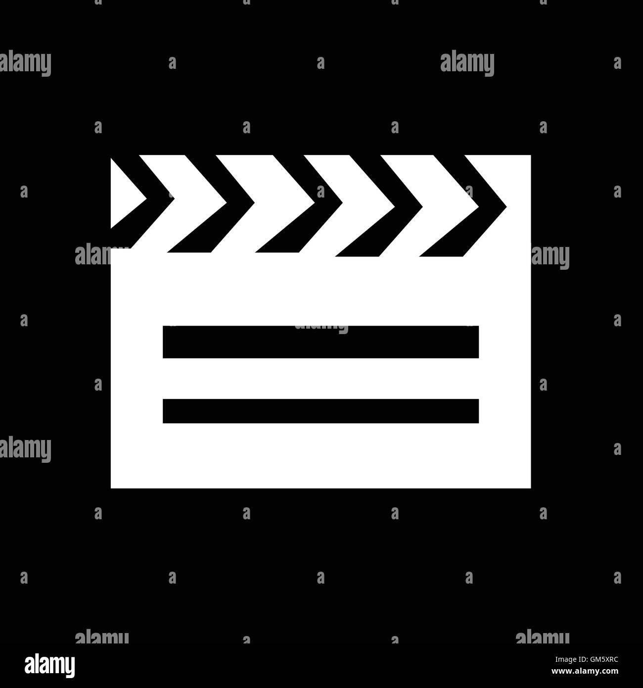 Clapperboards Stock Vector Images - Alamy