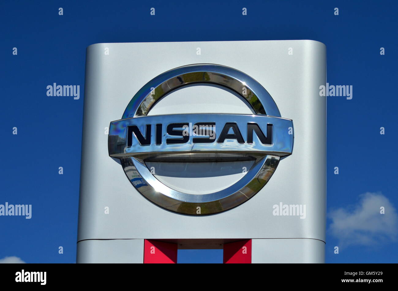 Logo of Nissan Stock Photo - Alamy
