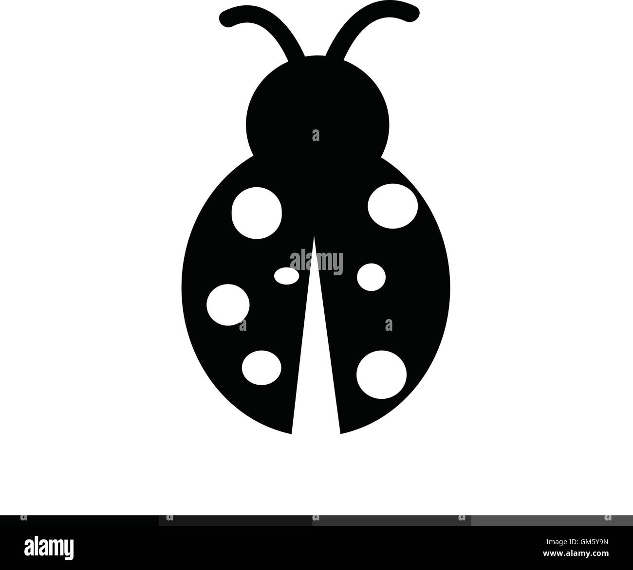 Ladybug Icon Illustration design Stock Vector Image & Art - Alamy