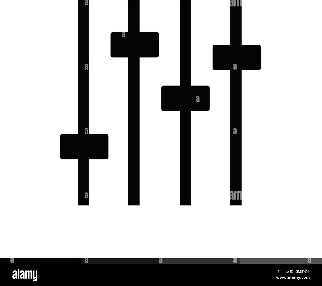 Sound Bars Pulse Icon Illustration design Stock Vector Image & Art - Alamy