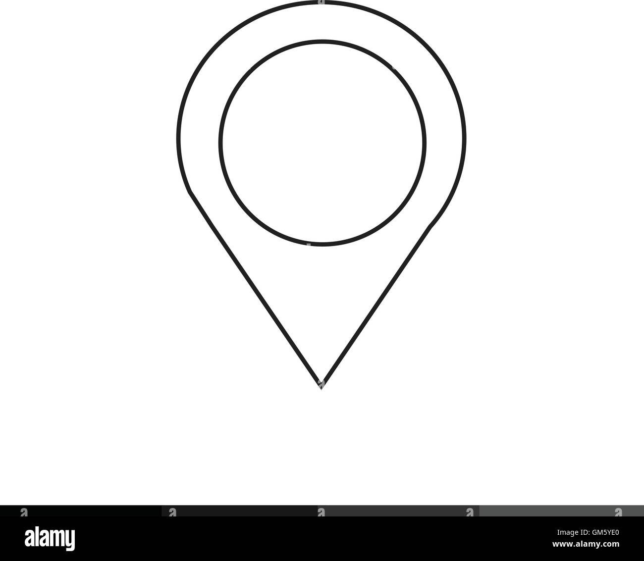 Location Pin Icon Illustration design Stock Vector Image & Art - Alamy