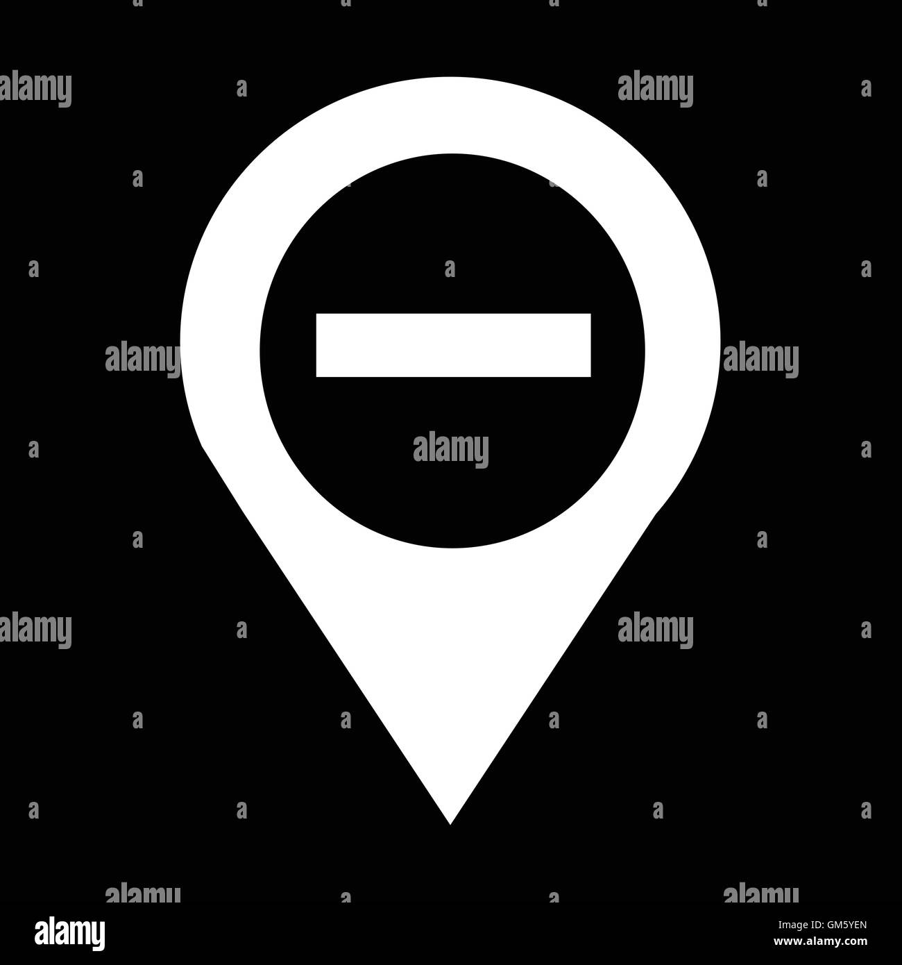 Location Pin Icon Illustration design Stock Vector Image & Art - Alamy