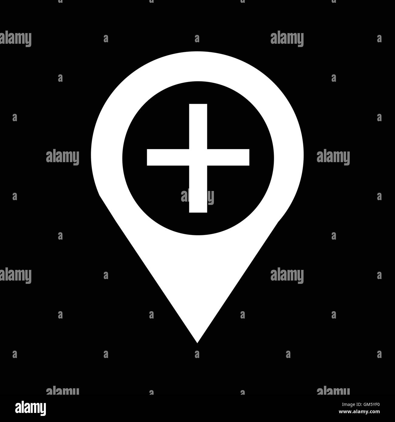 Location Pin Icon Illustration design Stock Vector Image & Art - Alamy