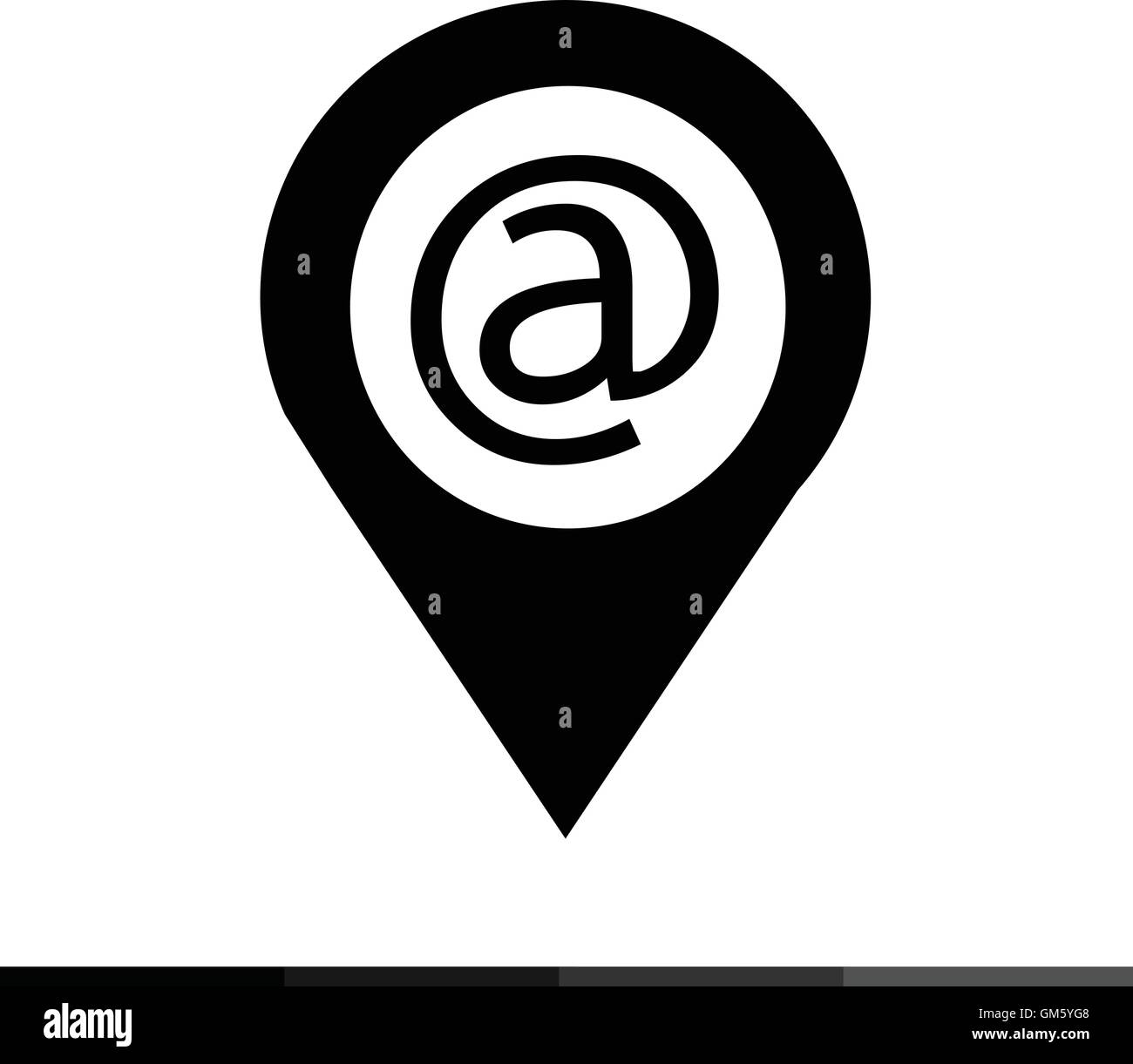 Location Pin Icon Illustration design Stock Vector Image & Art - Alamy