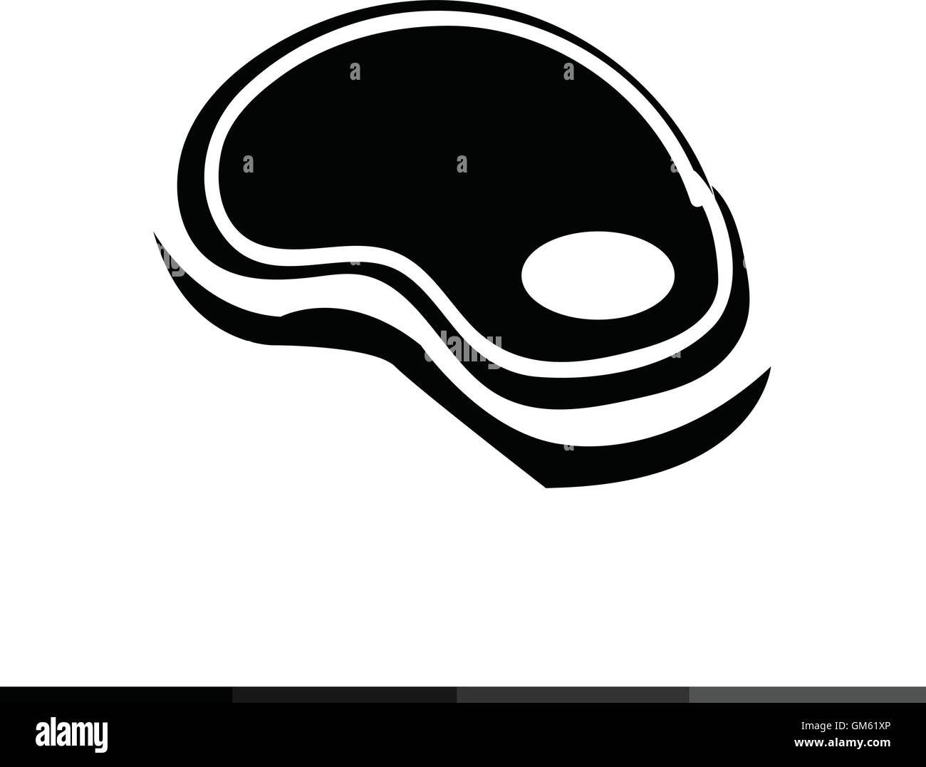 Steak Icon Illustration design Stock Vector Image & Art - Alamy