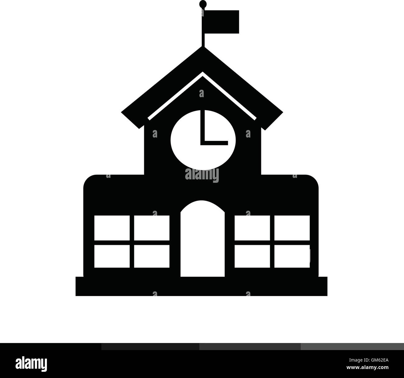 School building icon Illustration design Stock Vector Image & Art - Alamy