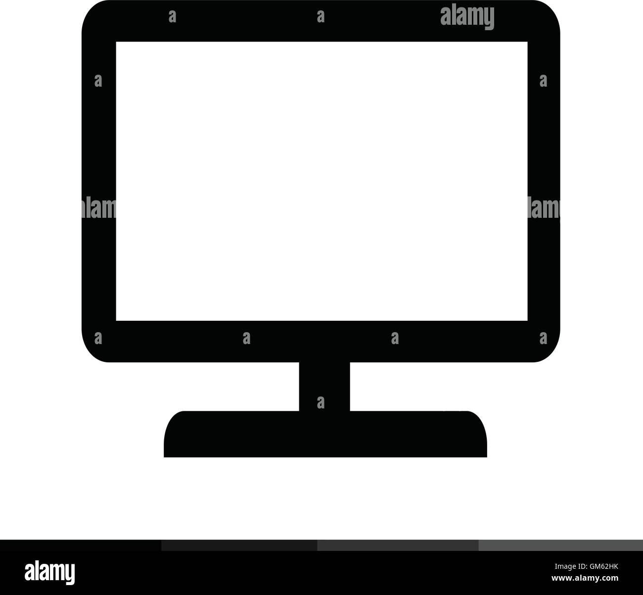16 9 display icon Stock Vector Images - Alamy