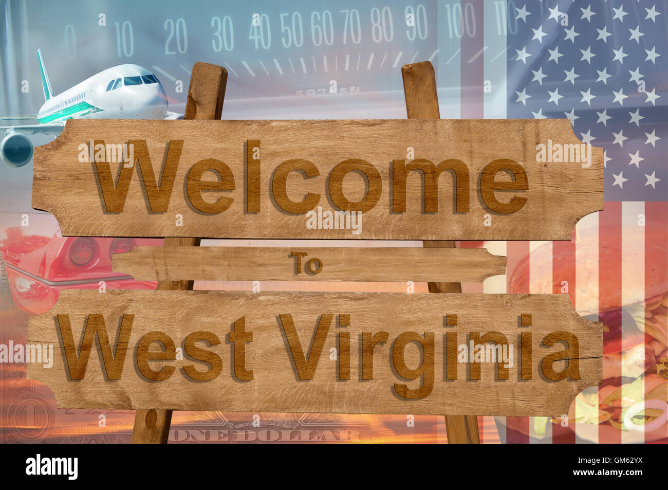 Welcome west virginia sign hi-res stock photography and images - Alamy