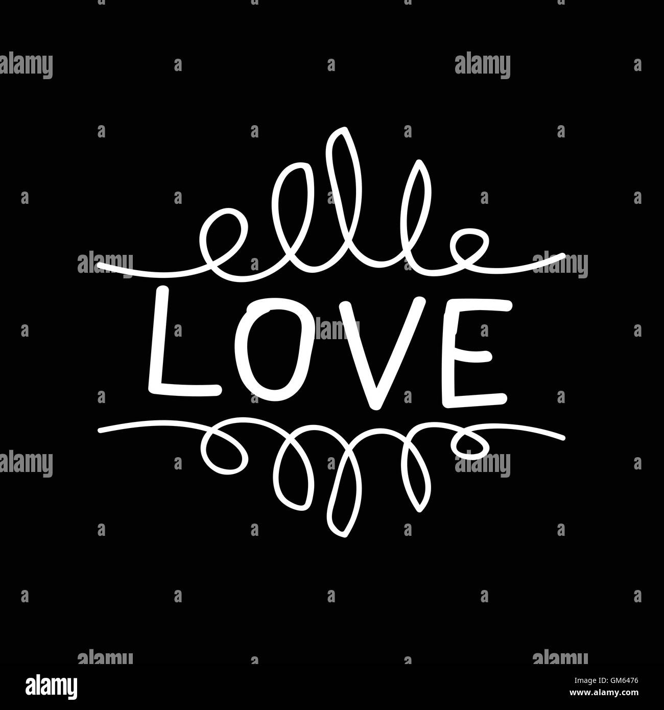 Love Text icon illustration design Stock Vector Image & Art - Alamy