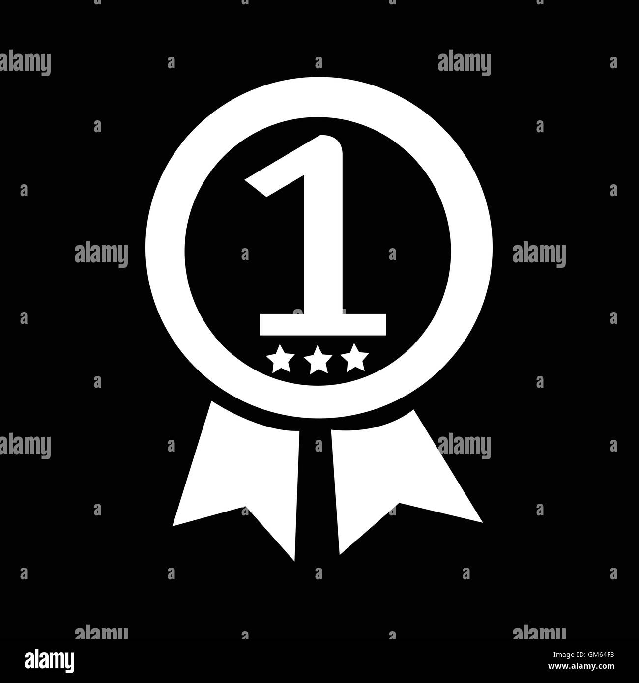 Number One Icon illustration design Stock Vector Image & Art - Alamy