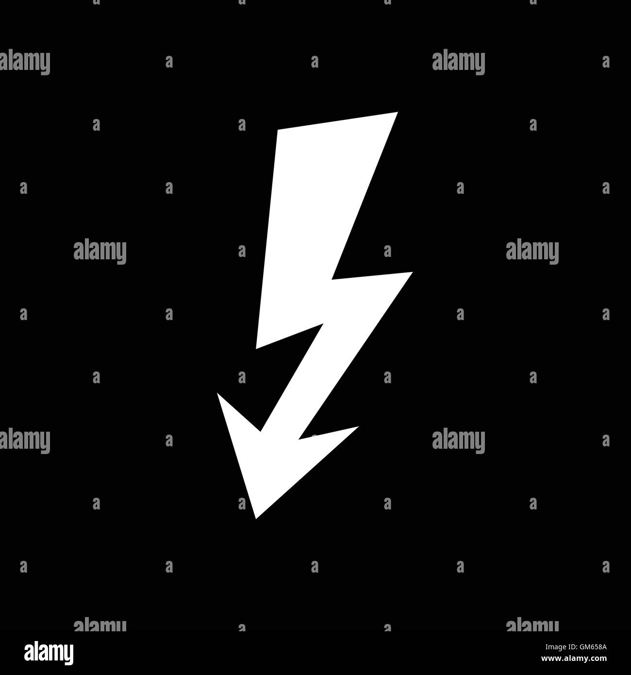 Lightning icon illustration design Stock Vector Image & Art - Alamy
