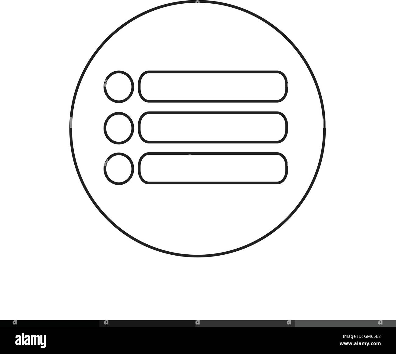 Menu icon illustration design Stock Vector Image & Art - Alamy