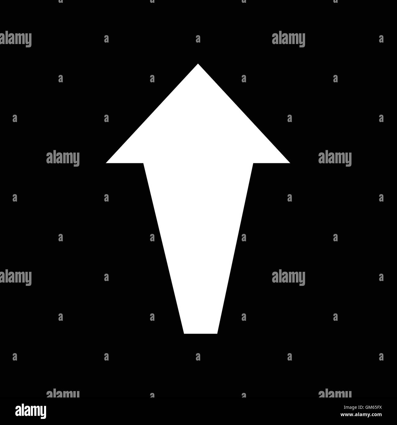 arrow icon illustration design Stock Vector Image & Art - Alamy