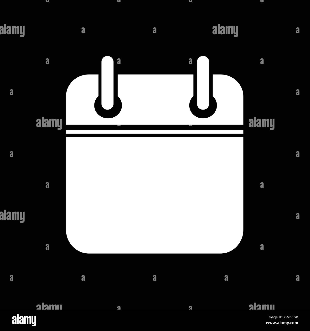 Simple Calendar Icon illustration design Stock Vector Image & Art - Alamy
