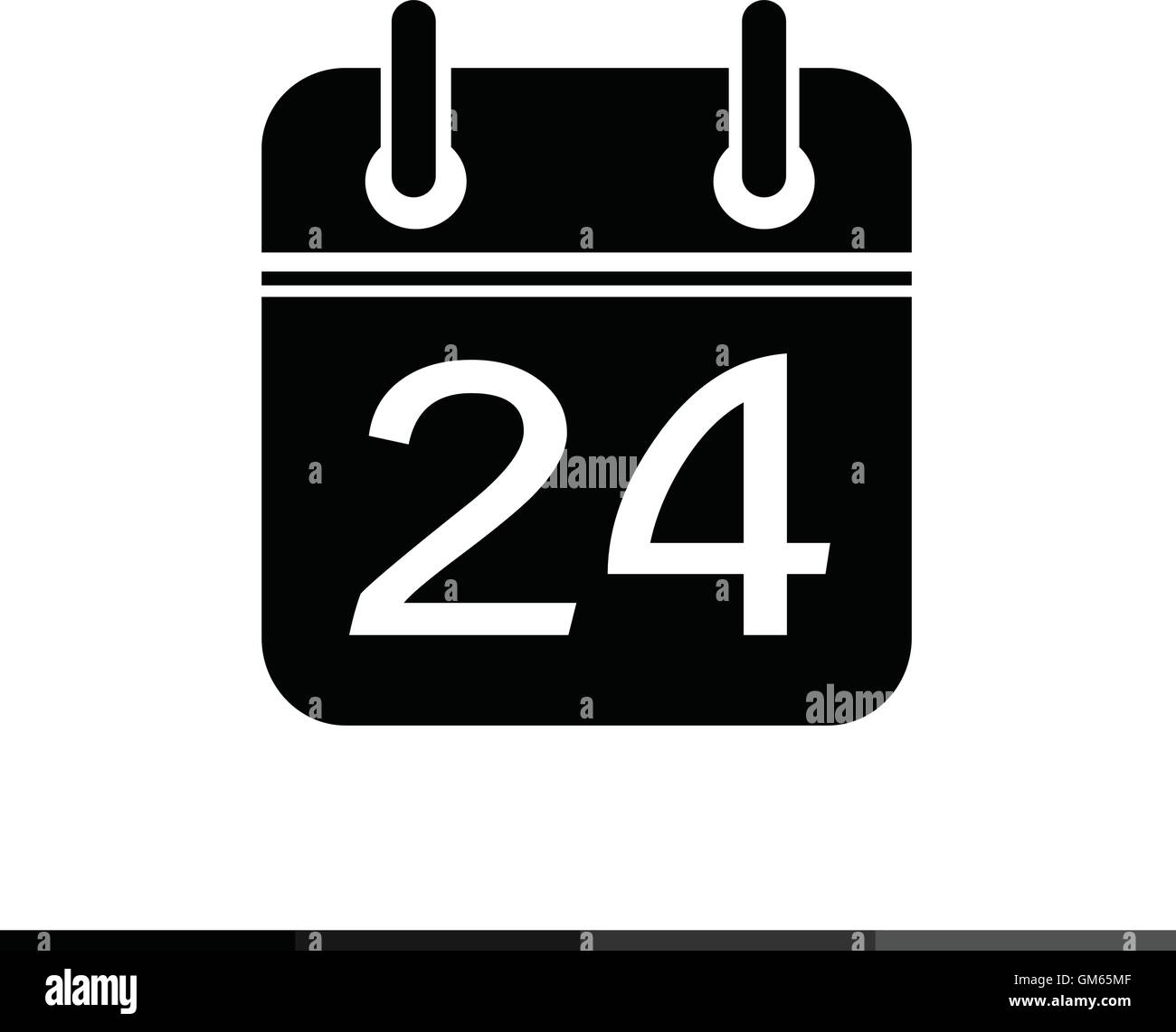 Simple Calendar Icon illustration design Stock Vector Image & Art - Alamy