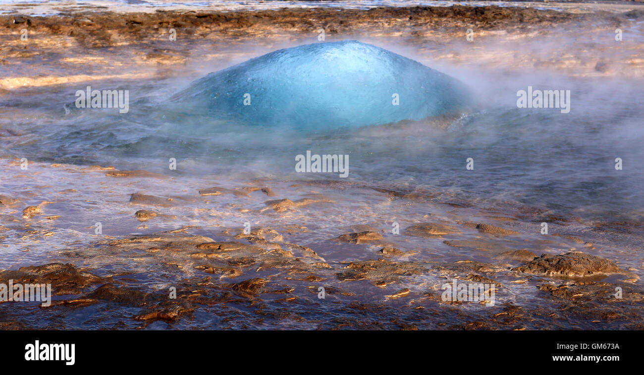Volcan geothermal geyser hi-res stock photography and images - Alamy