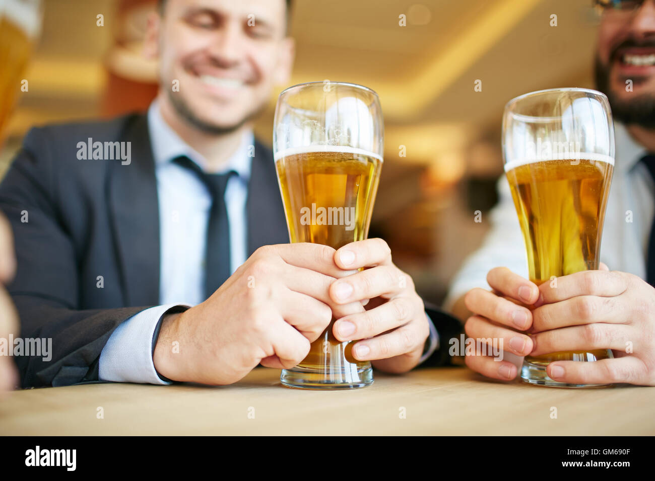 Man drinking pint of beer hi-res stock photography and images - Alamy