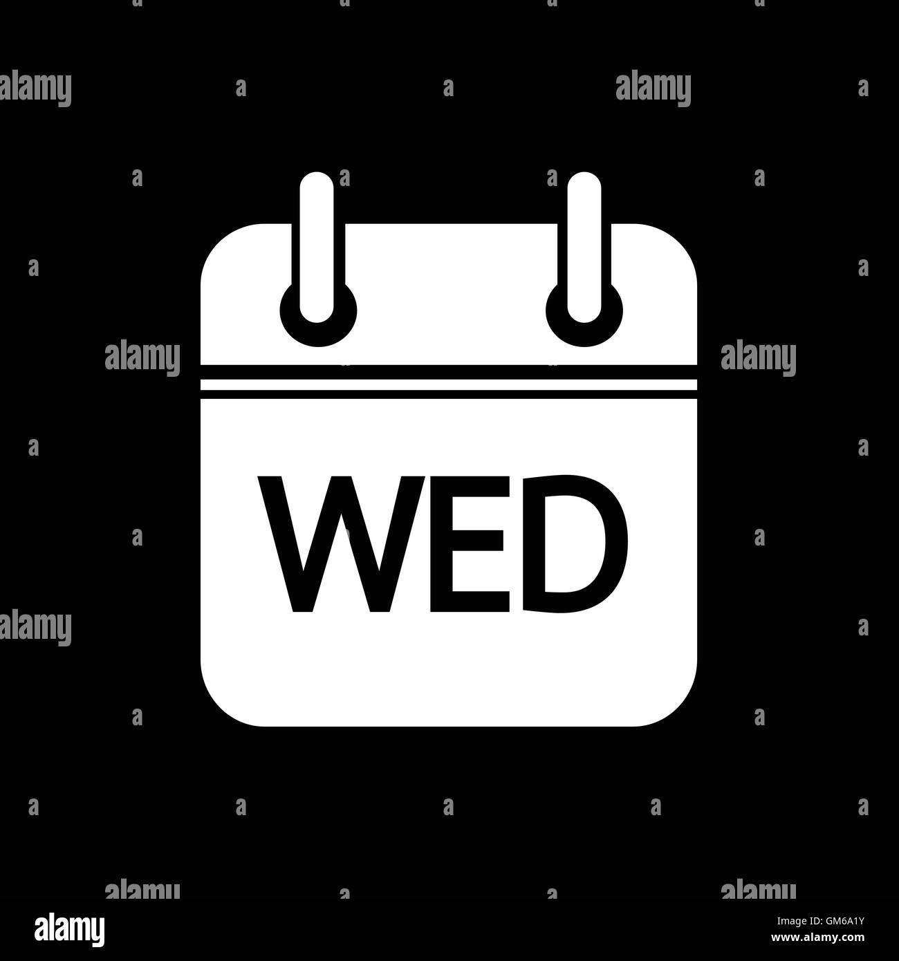 Simple Calendar Icon illustration design Stock Vector Image & Art - Alamy