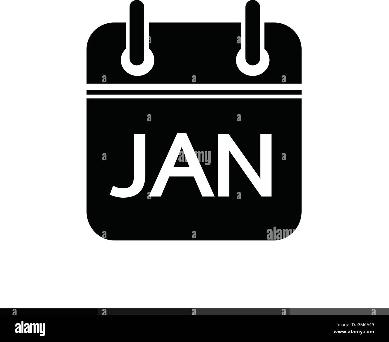 Simple Calendar Icon illustration design Stock Vector Image & Art - Alamy