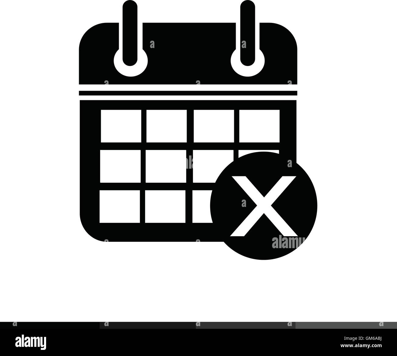 Simple Calendar Icon illustration design Stock Vector Image & Art - Alamy