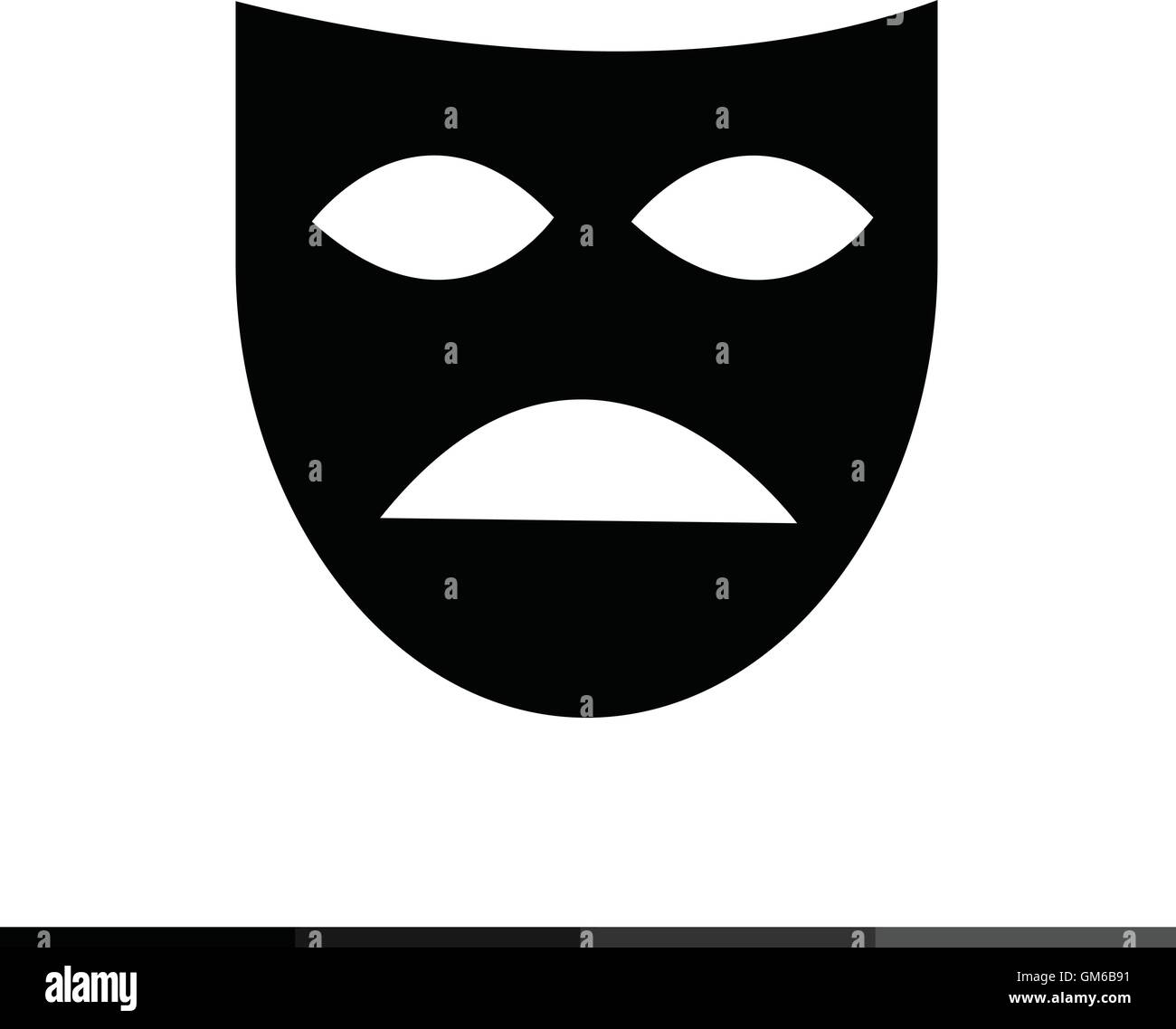 Theater mask icon illustration design Stock Vector Image & Art - Alamy