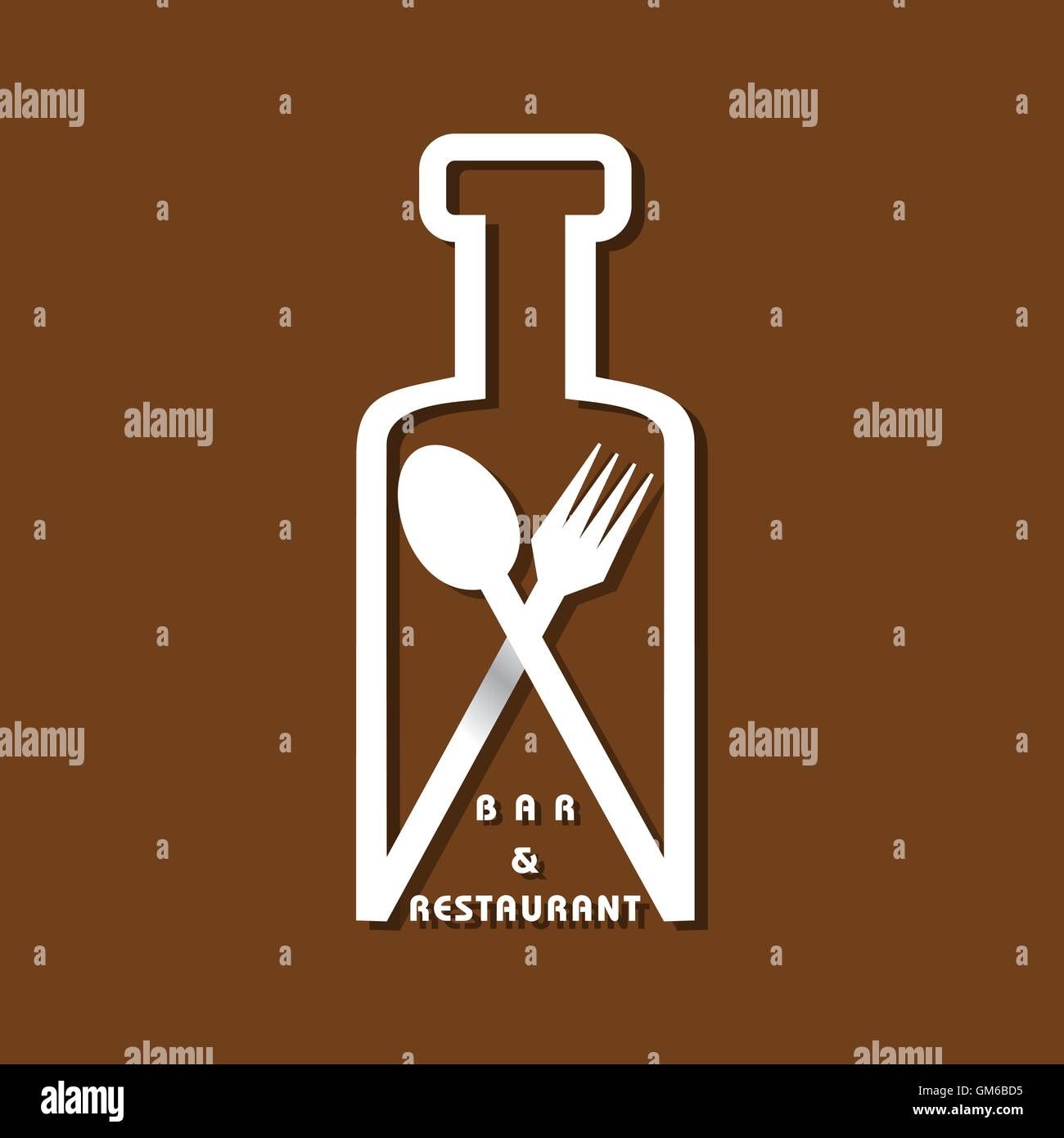 Cafe food order table Stock Vector Images - Alamy