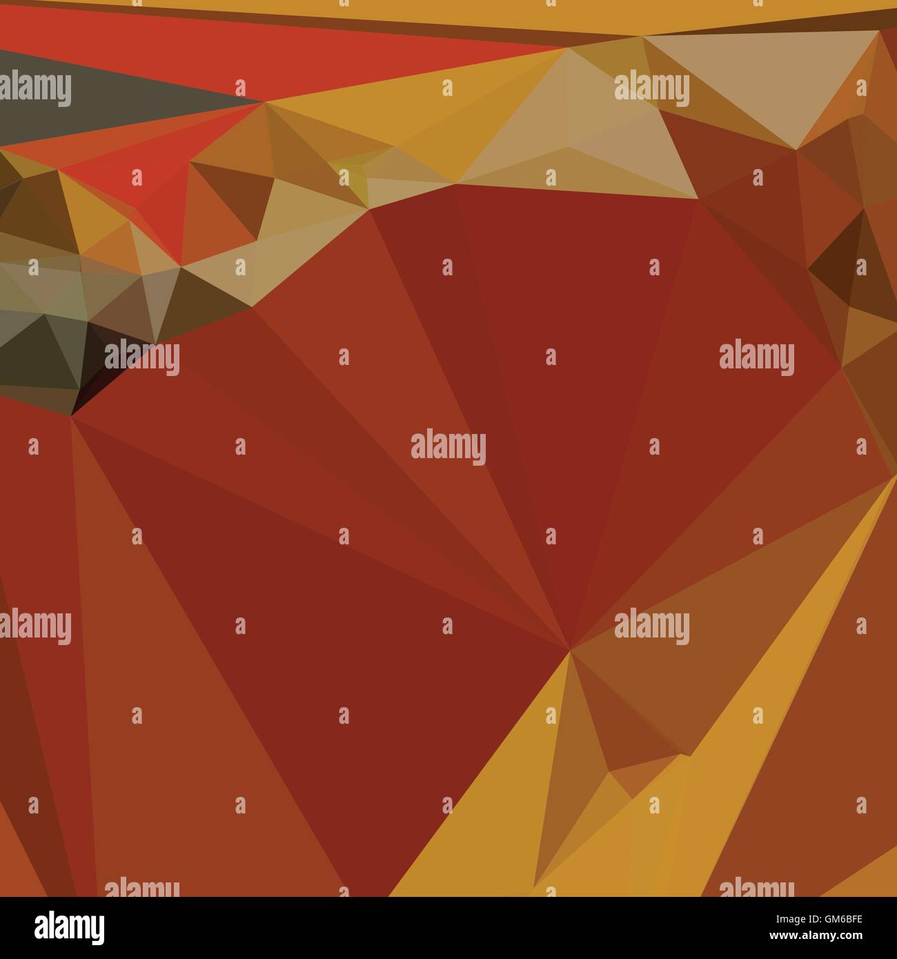 Paprika Orange Red Abstract Low Polygon Background Stock Vector Image ...