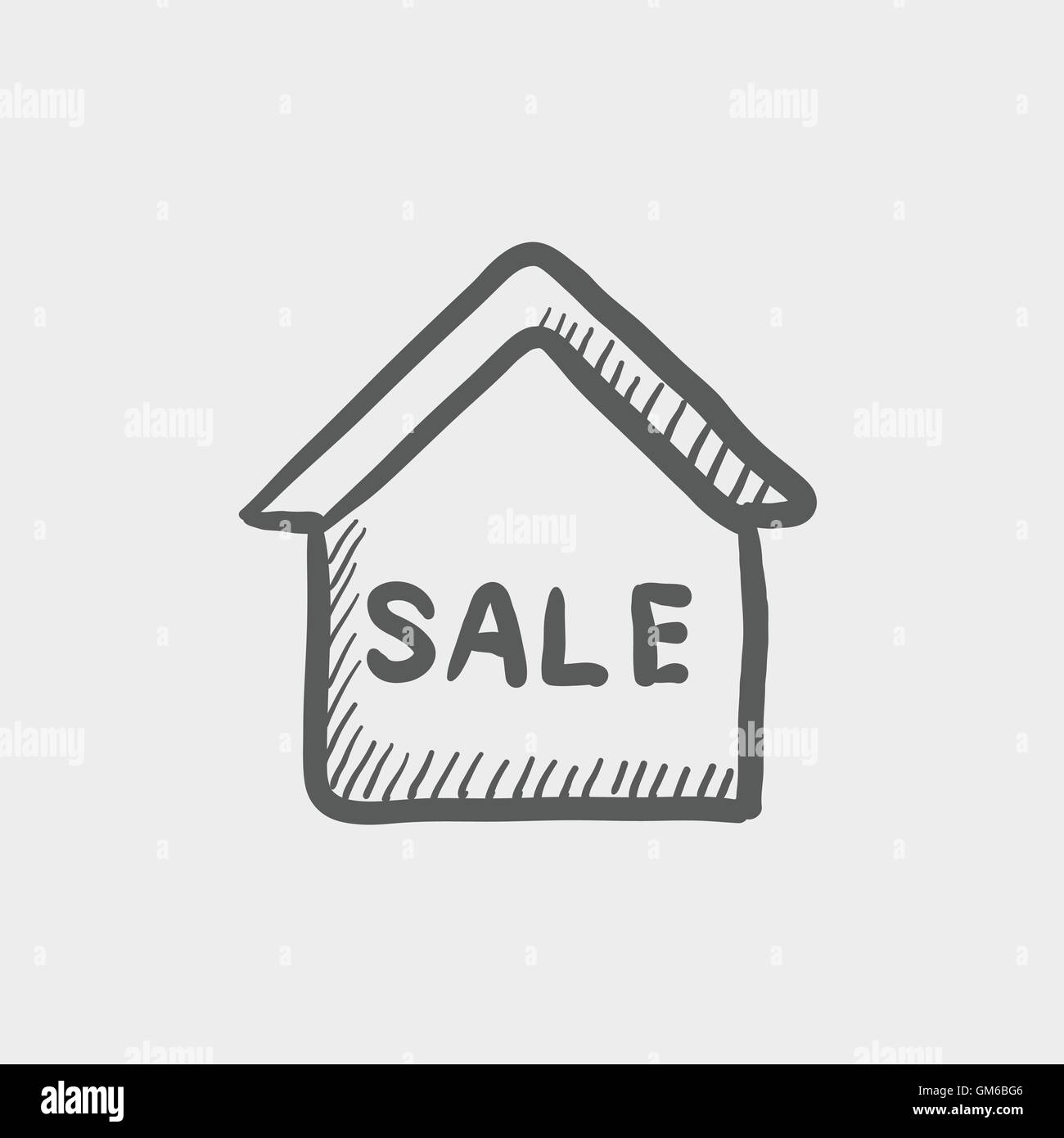 Sale sign sketch icon Stock Vector Image & Art - Alamy