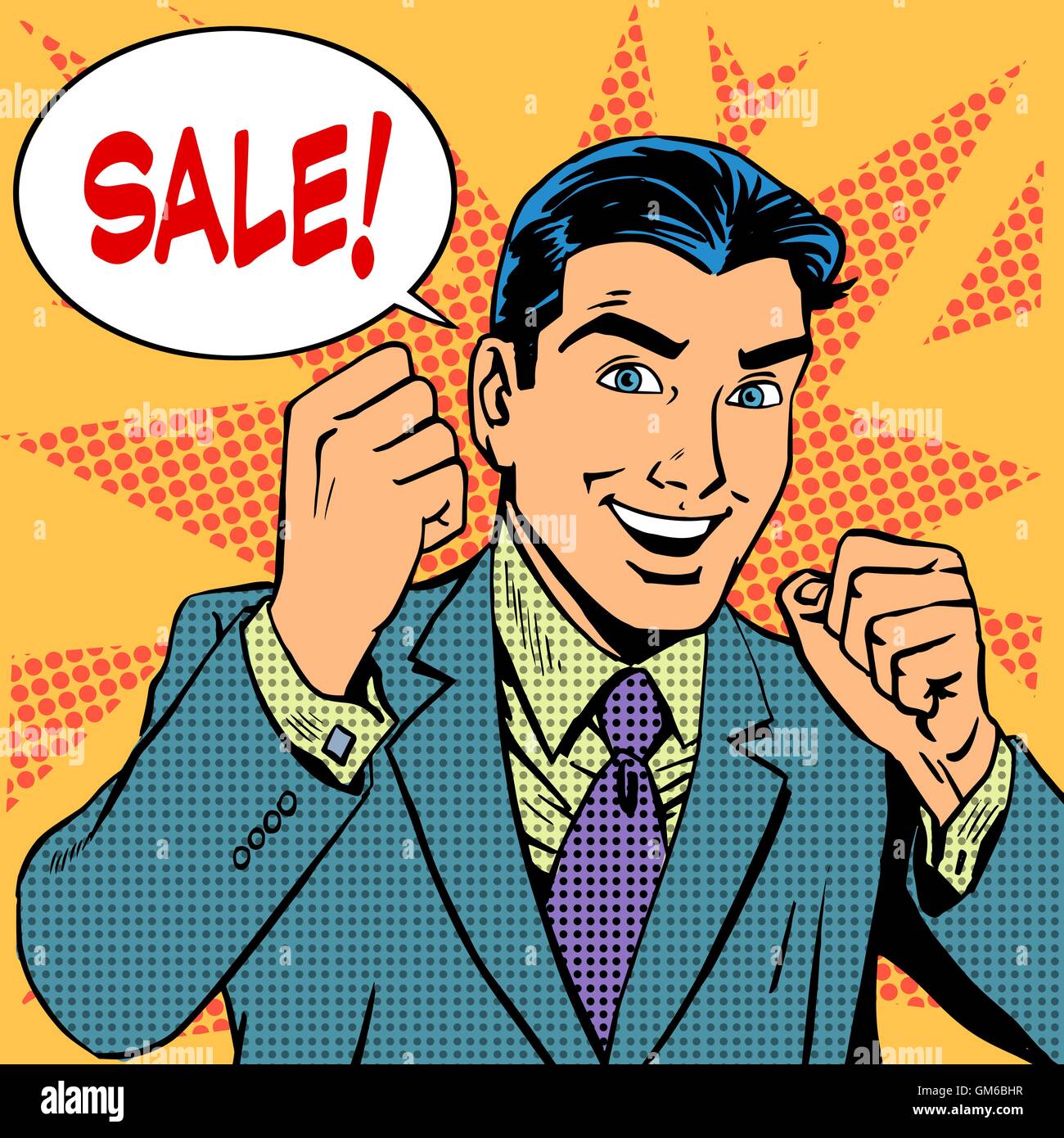 Sales cartoon hi-res stock photography and images - Alamy