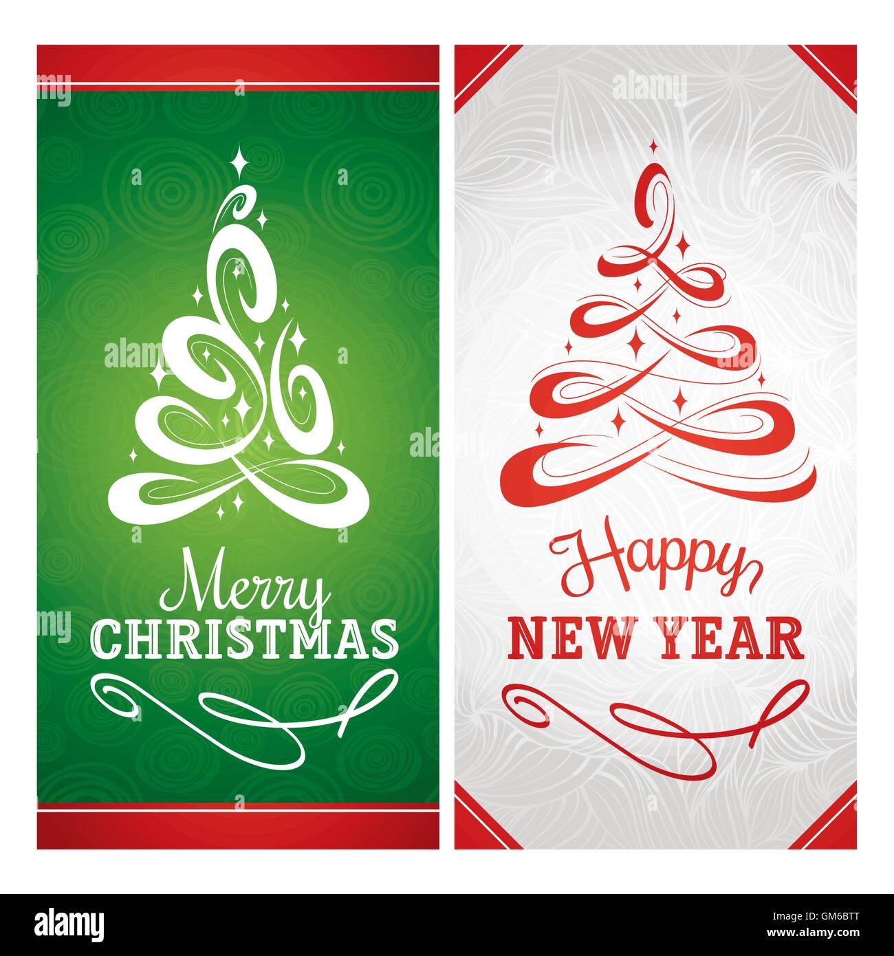 Simple modern christmas cards hi-res stock photography and images - Alamy