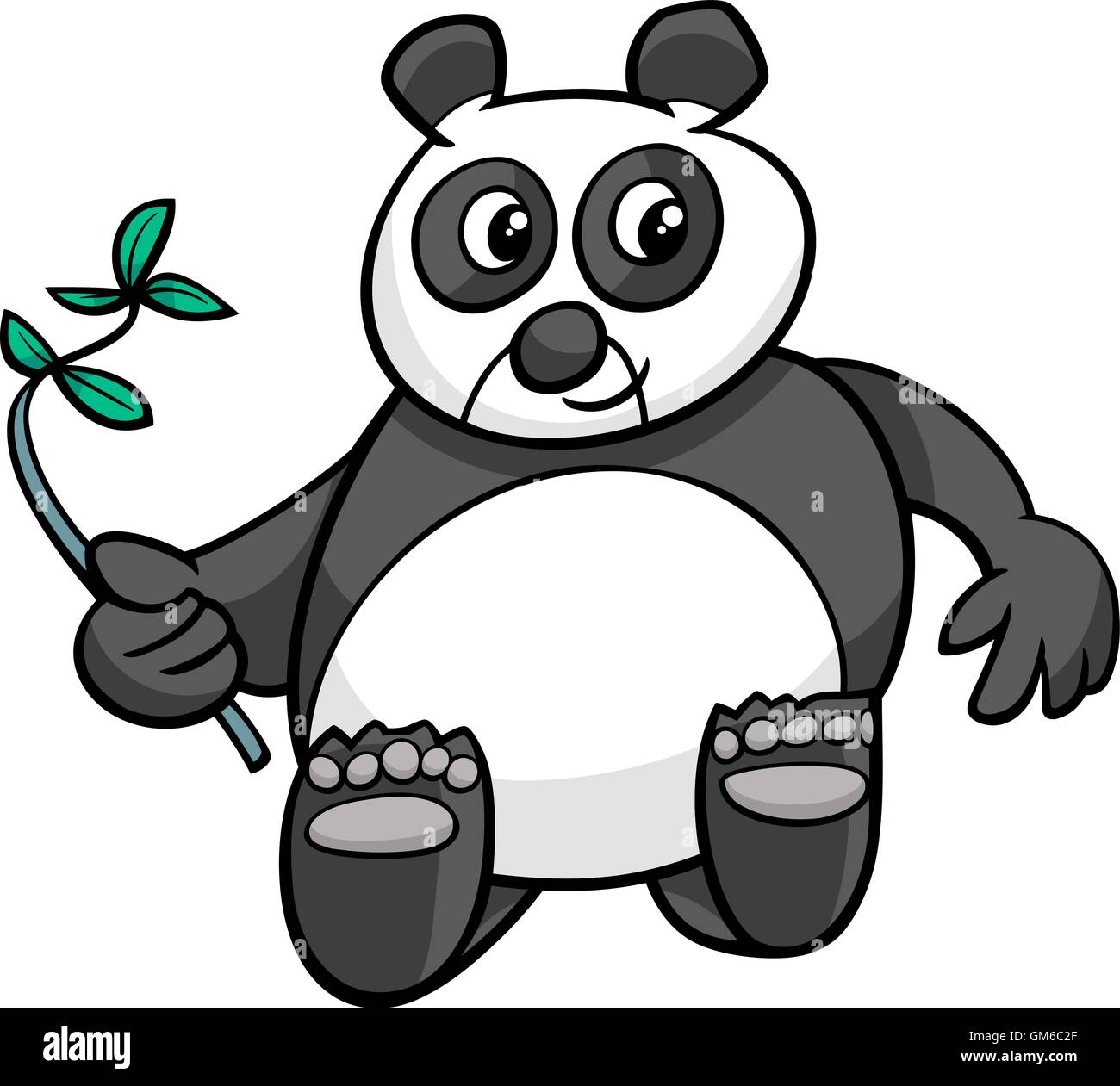 giant panda cartoon illustration Stock Vector Image & Art - Alamy