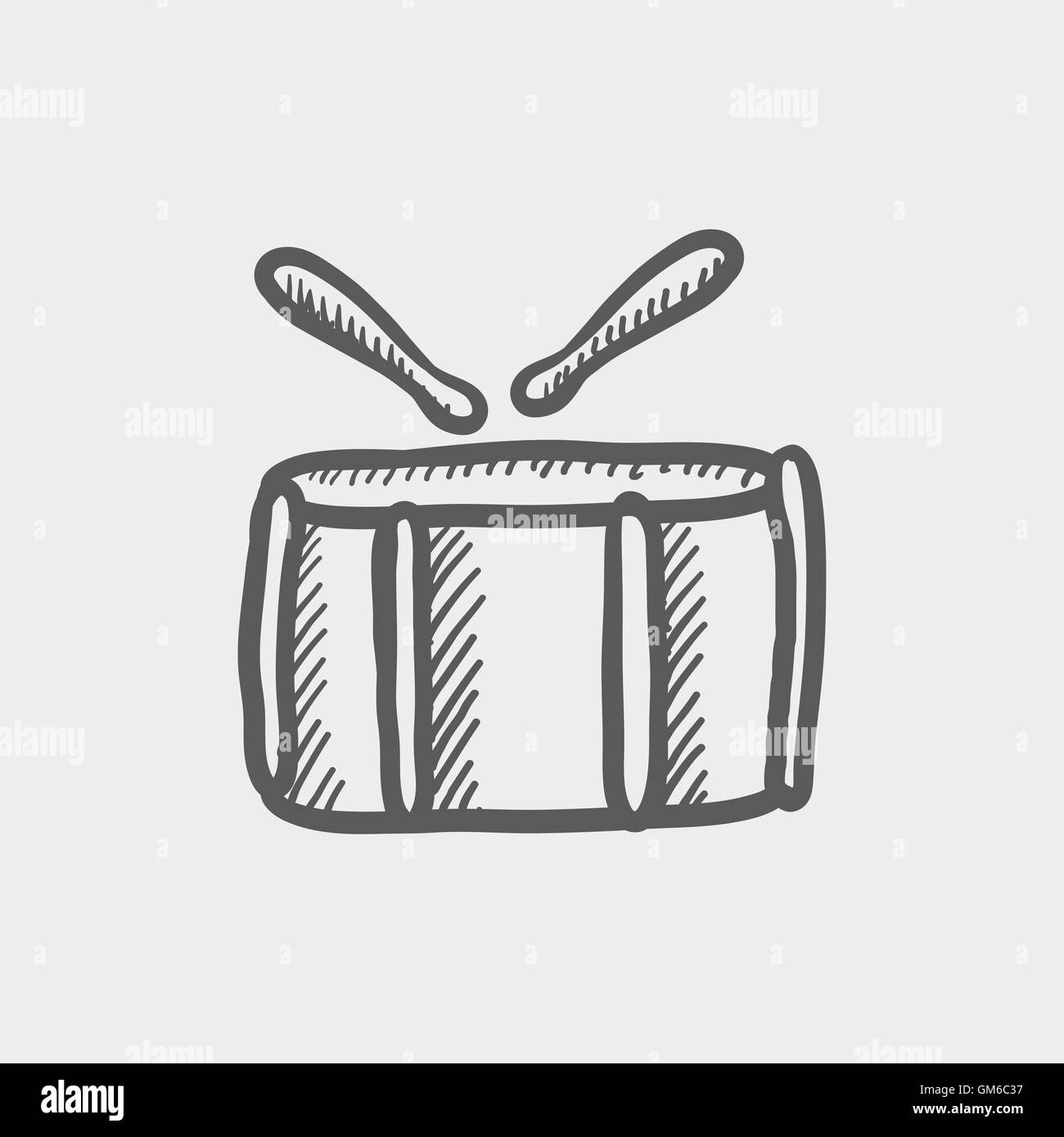 Snare drum vector sketch hi-res stock photography and images - Alamy