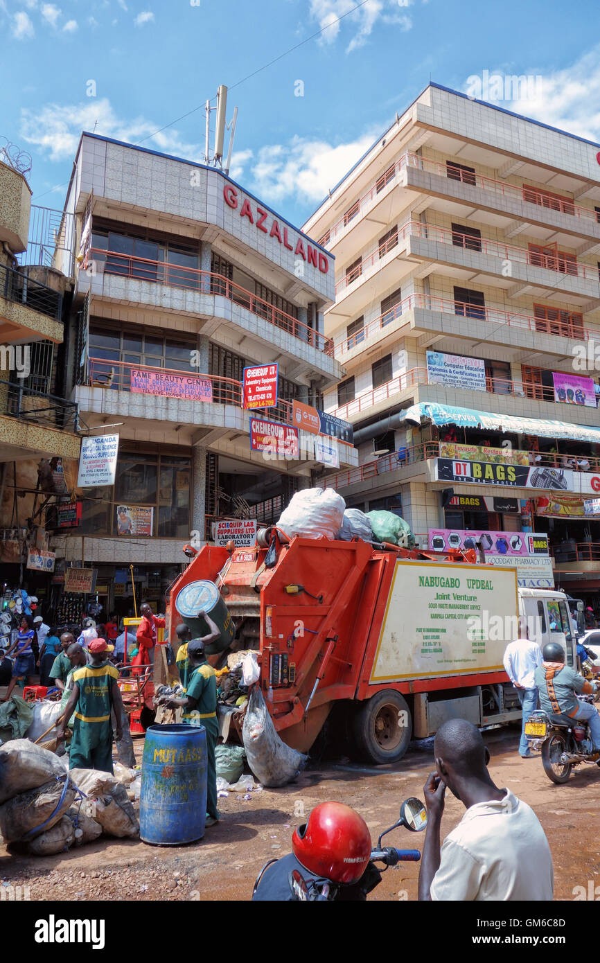 Waste removal services in Kampala, Uganda Stock Photo - Alamy
