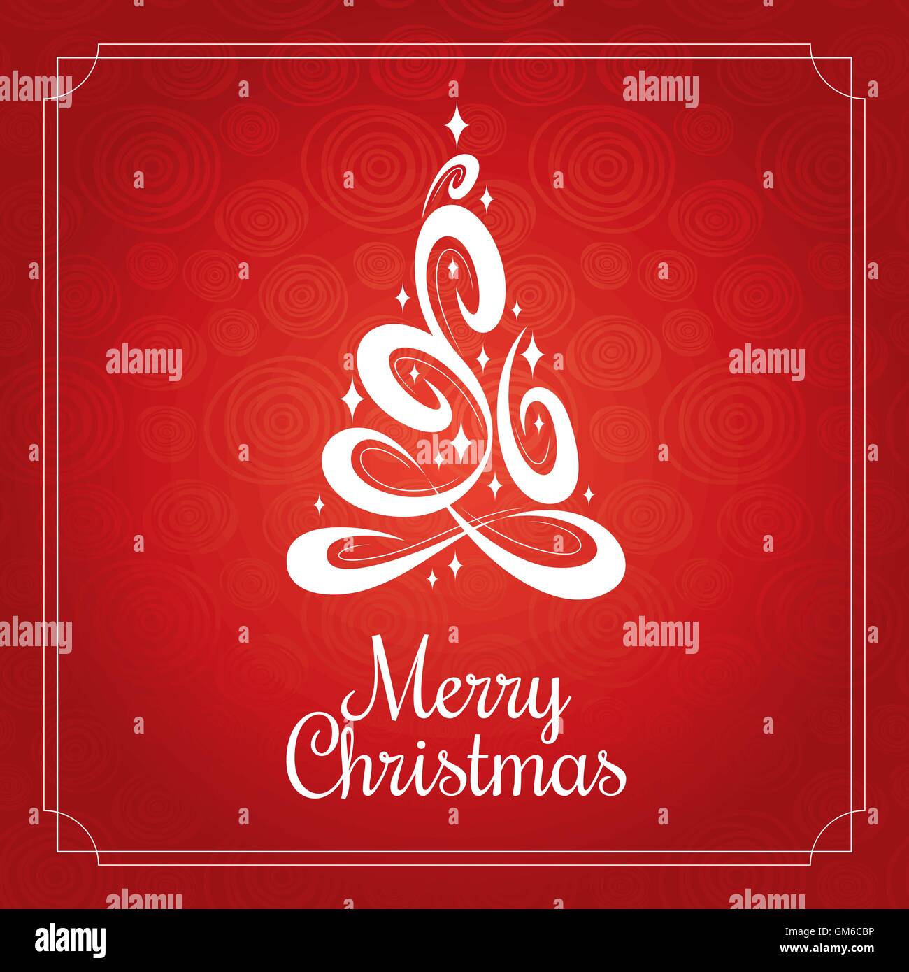 Christmas tree abstract geometric Stock Vector Images - Alamy