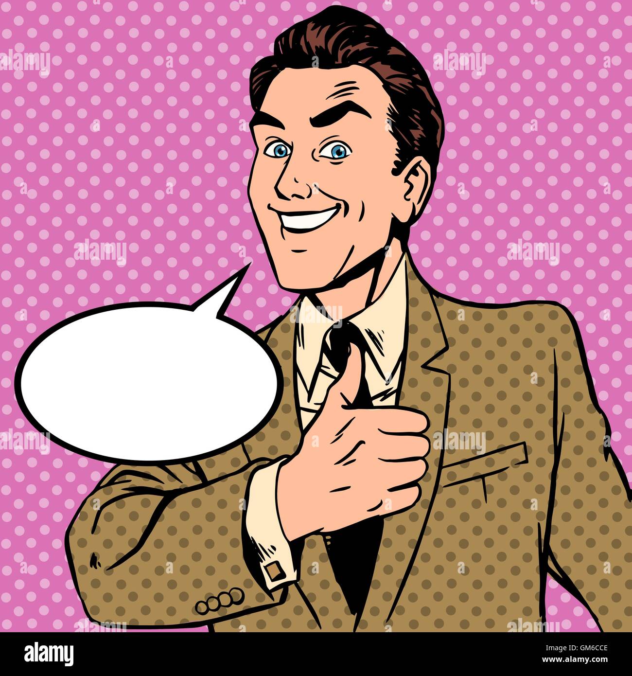 Male gesture hands well thumb Stock Vector Image & Art - Alamy