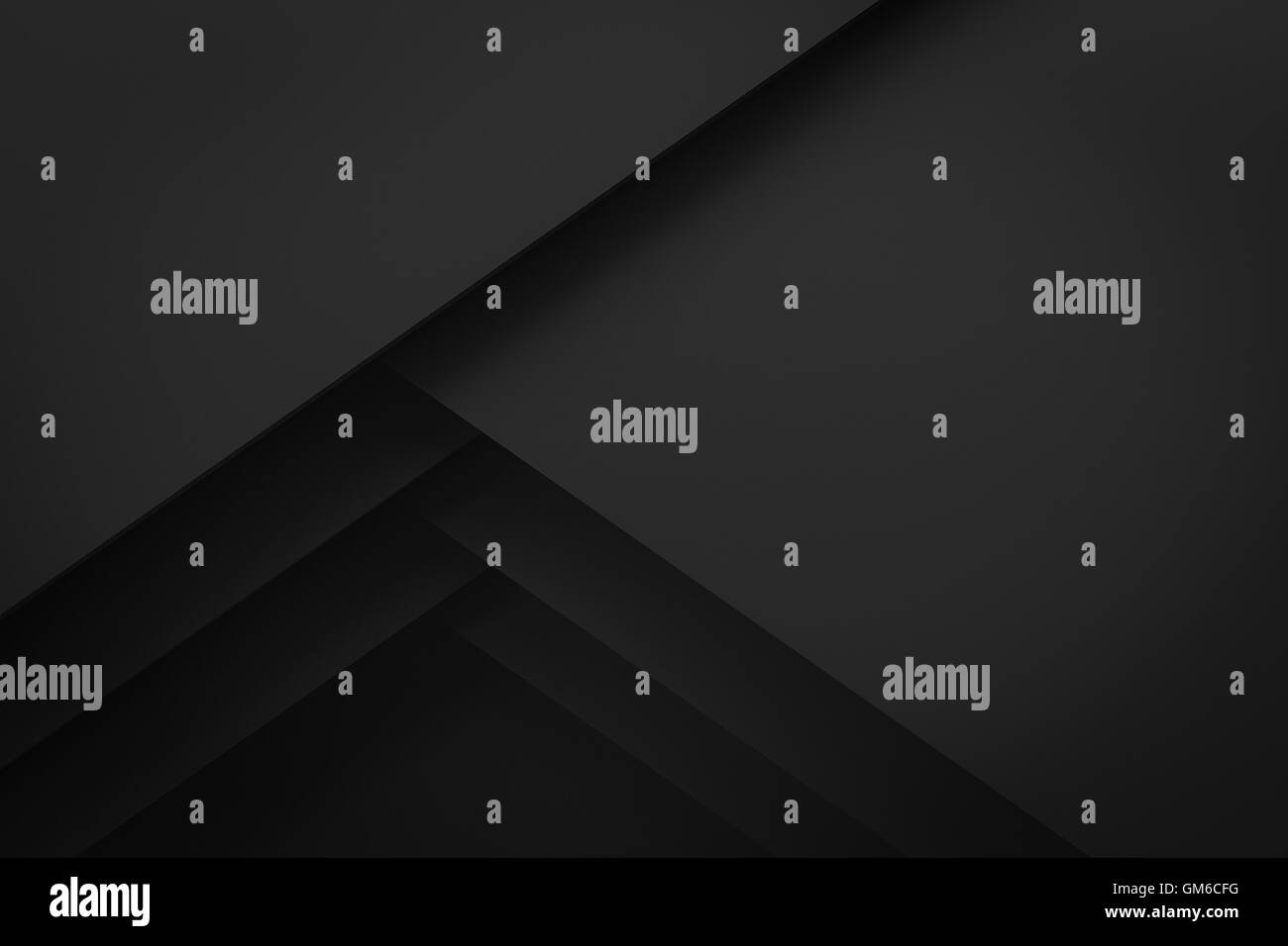 black layer layout paper material background 3d render Stock Photo - Alamy