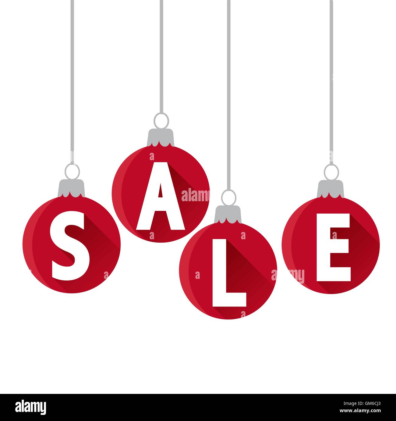 Christmas seasonal sale promotion Cut Out Stock Images & Pictures - Alamy