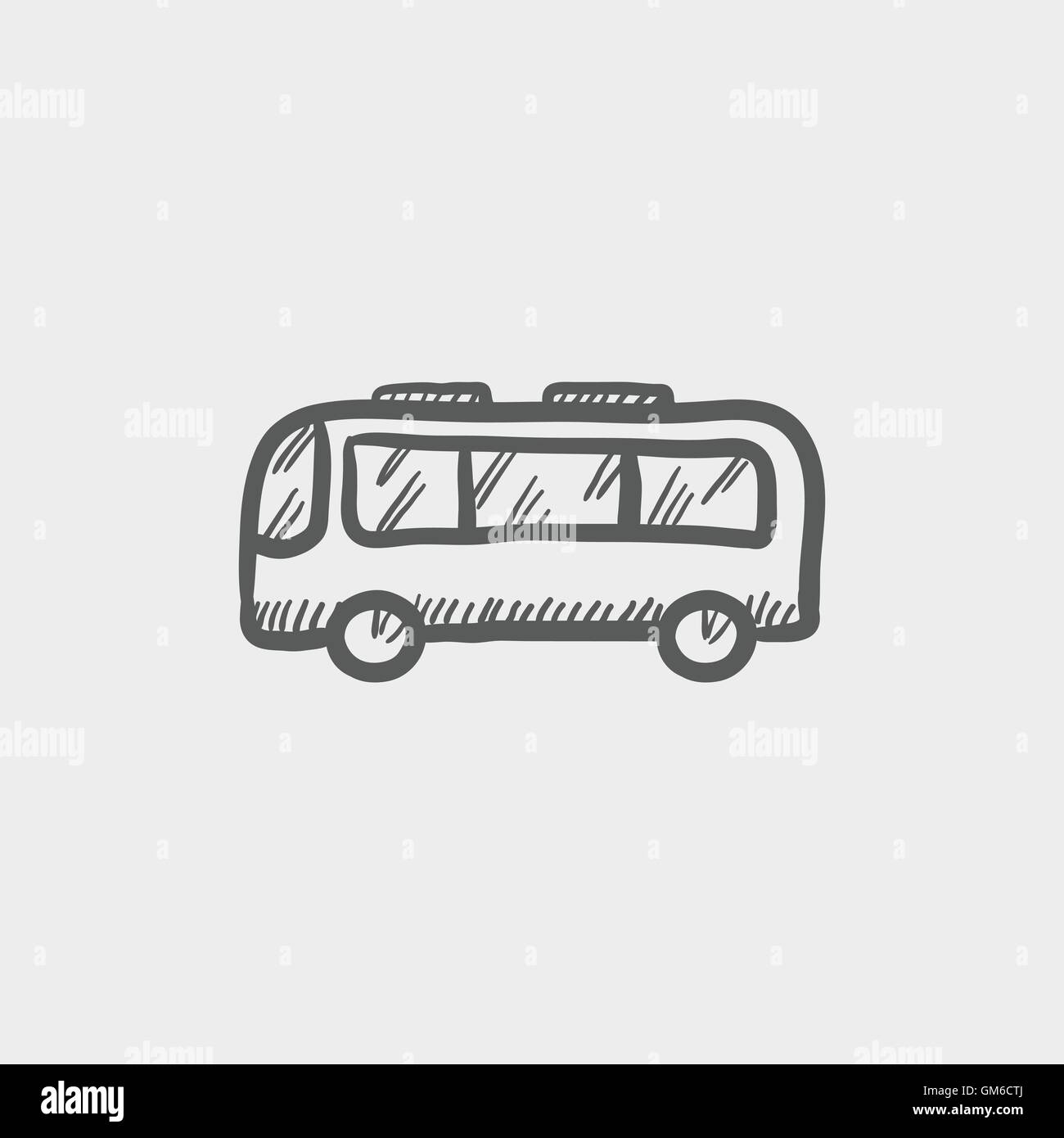 Drawn bus stop hi-res stock photography and images - Alamy