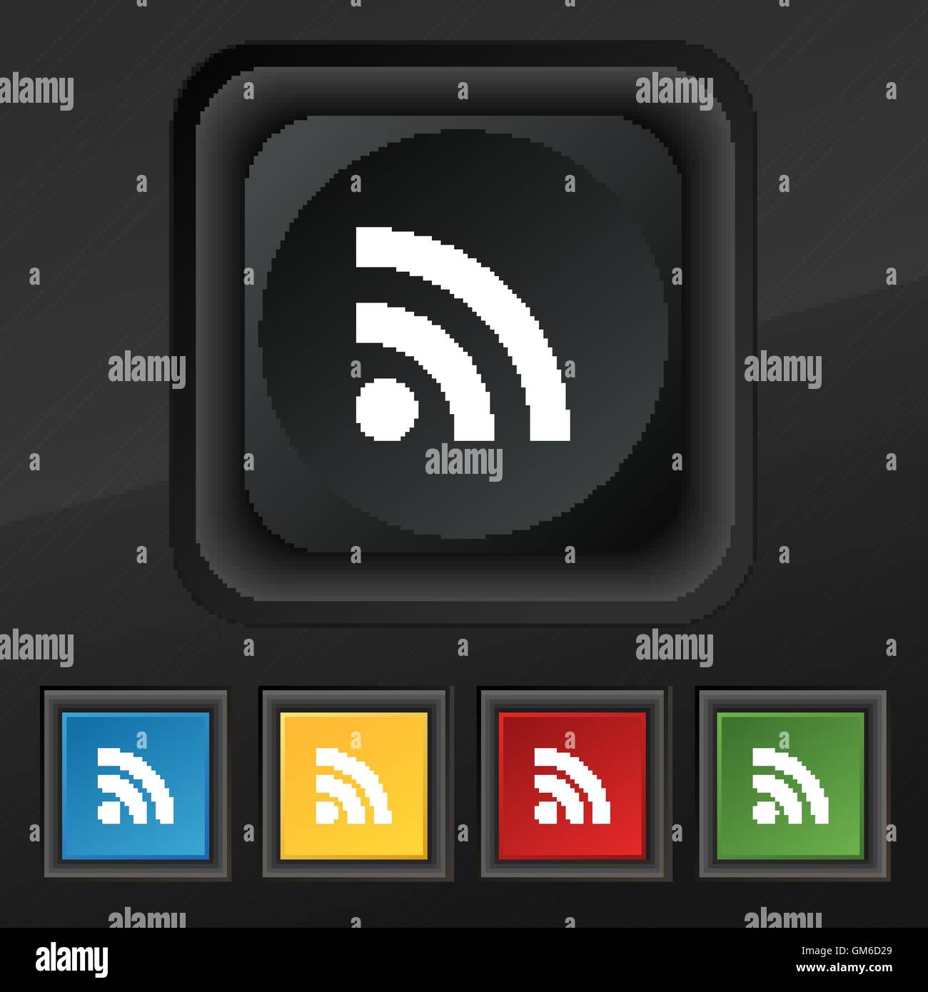 Wireless icon wifi symbol hi-res stock photography and images - Alamy