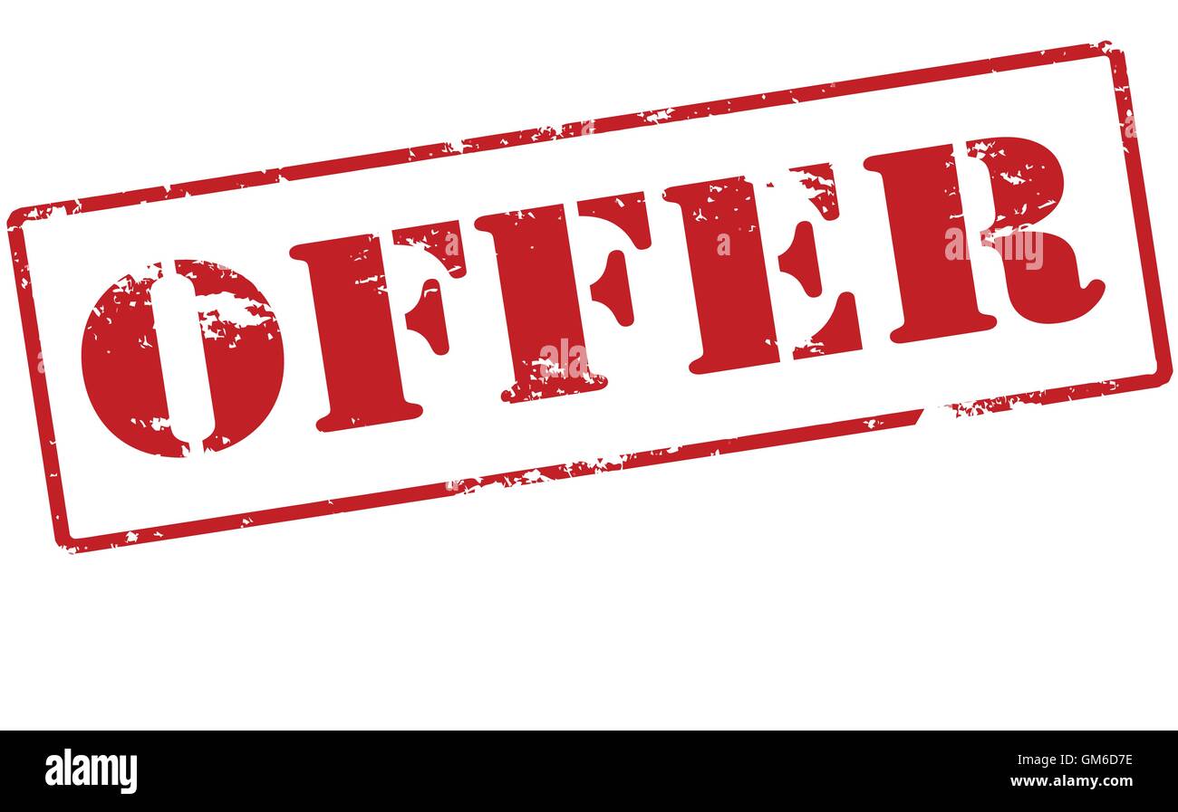 Offer symbol concept word hi-res stock photography and images - Alamy