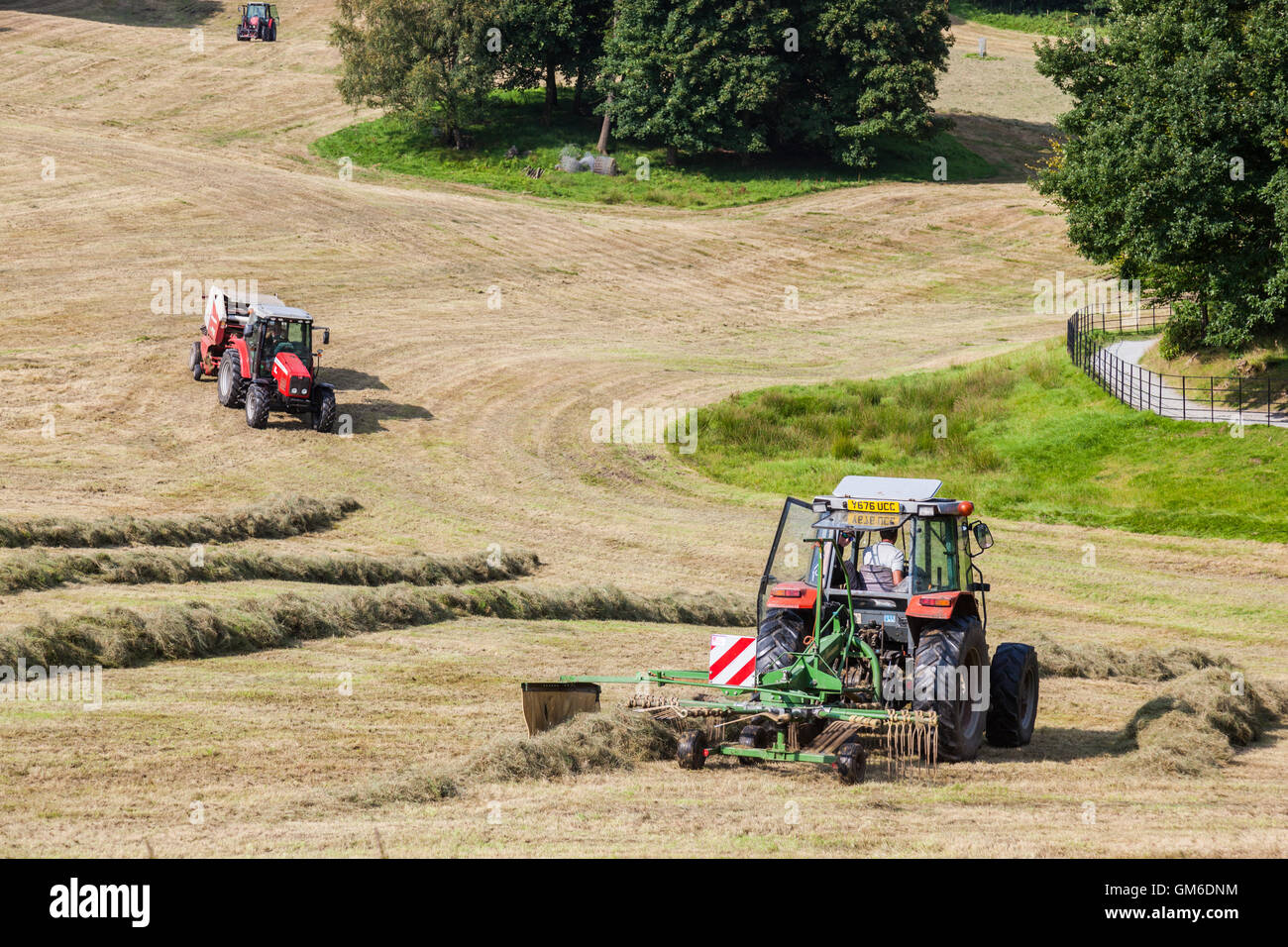 Hay making hi-res stock photography and images - Alamy
