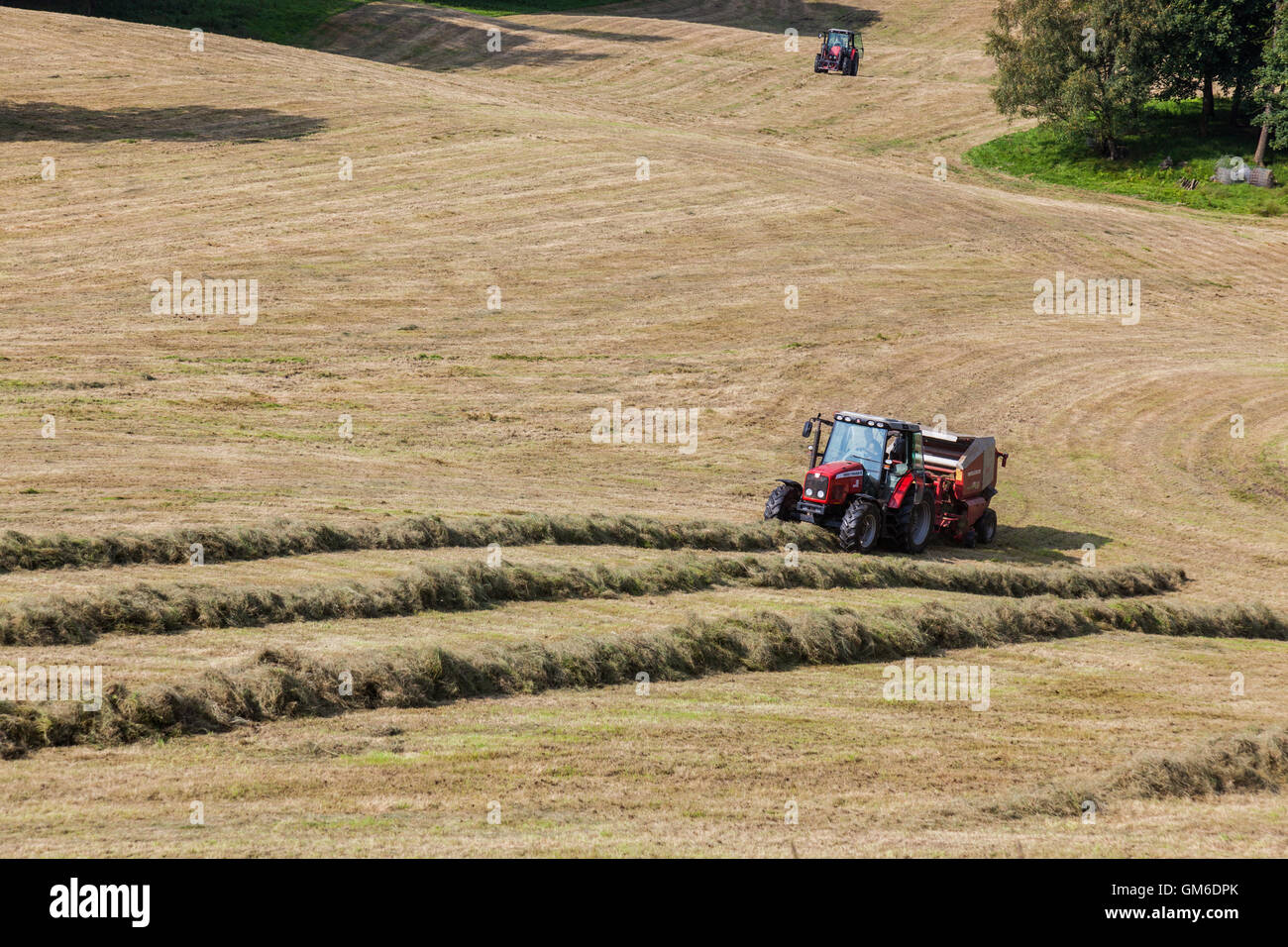 Hay making hi-res stock photography and images - Alamy