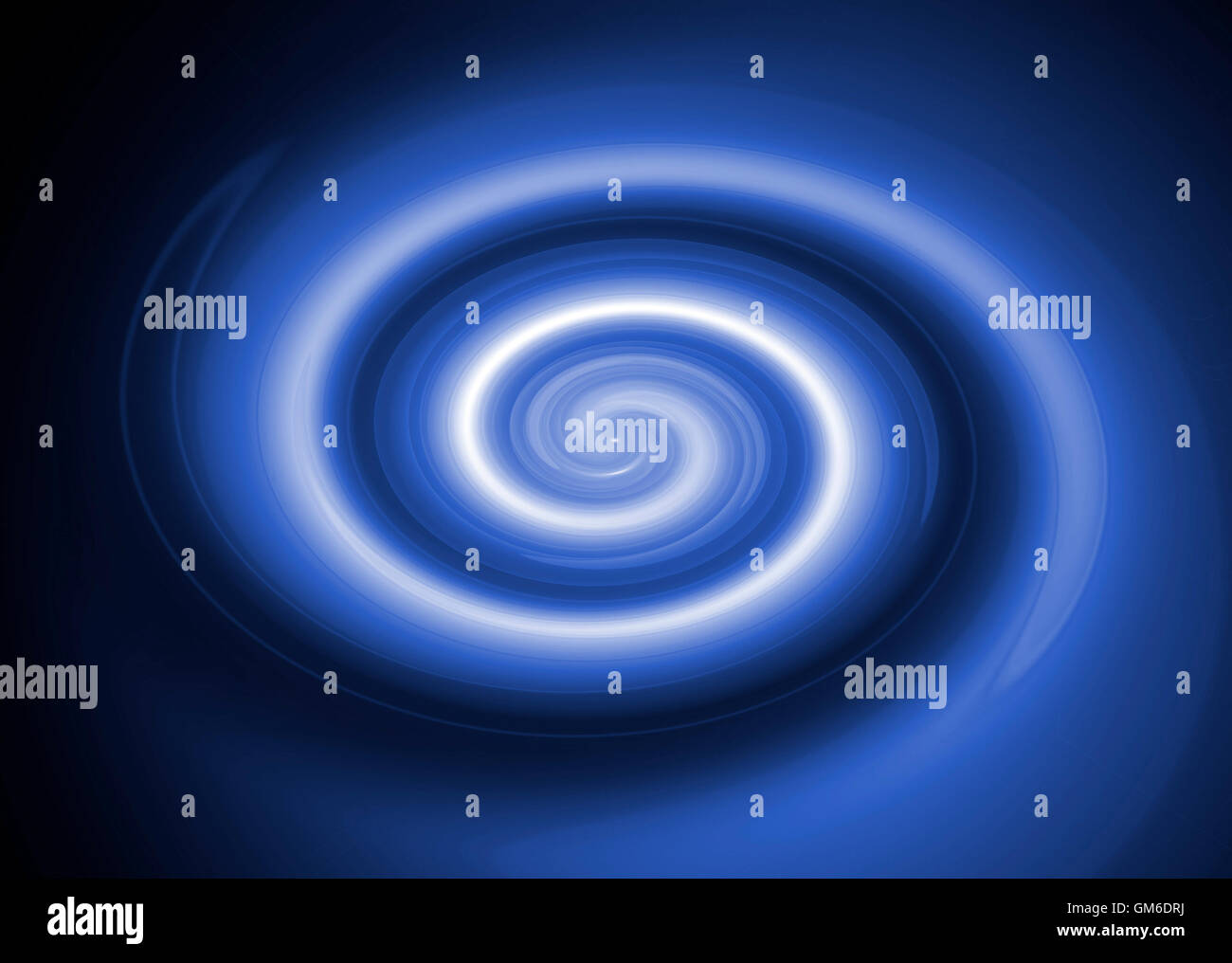 Blue spiral background hi-res stock photography and images - Alamy