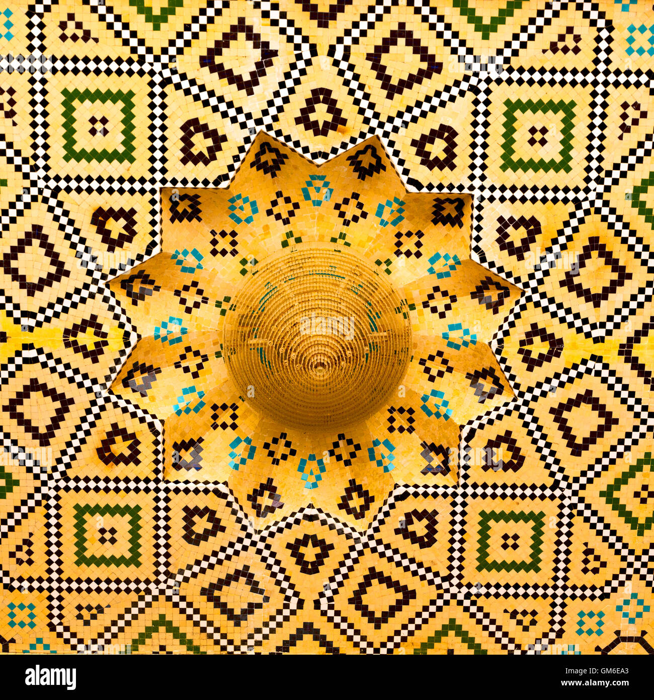 in iran abstract texture of the religion architecture mosque roof ...