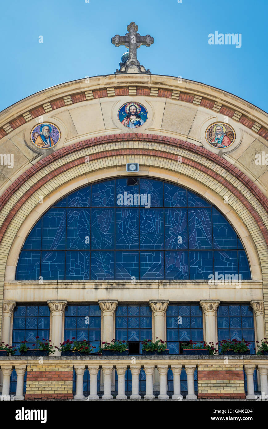 Orthodox Holy Trinity Cathedral in Sibiu in Romania Stock Photo - Alamy