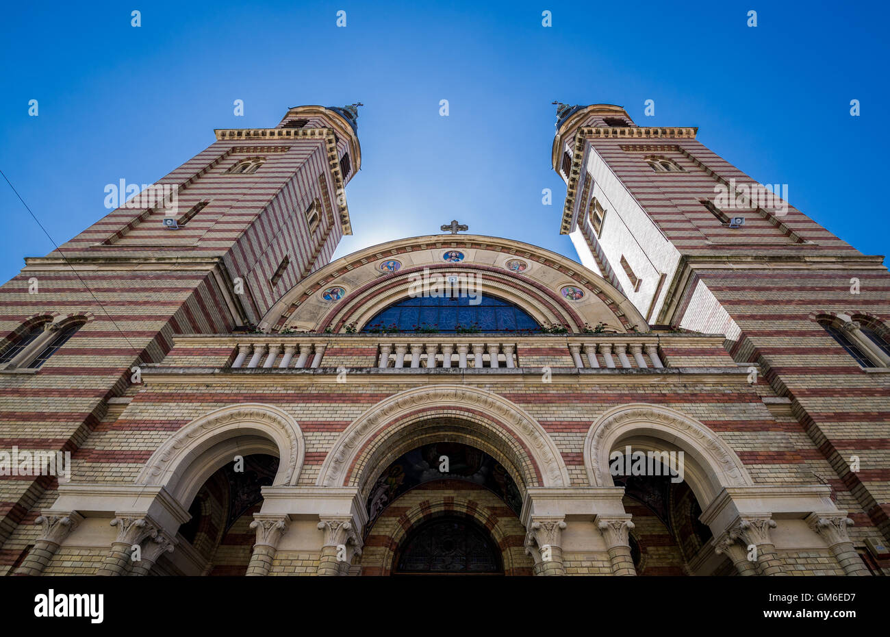 Orthodox Holy Trinity Cathedral in Sibiu in Romania Stock Photo - Alamy