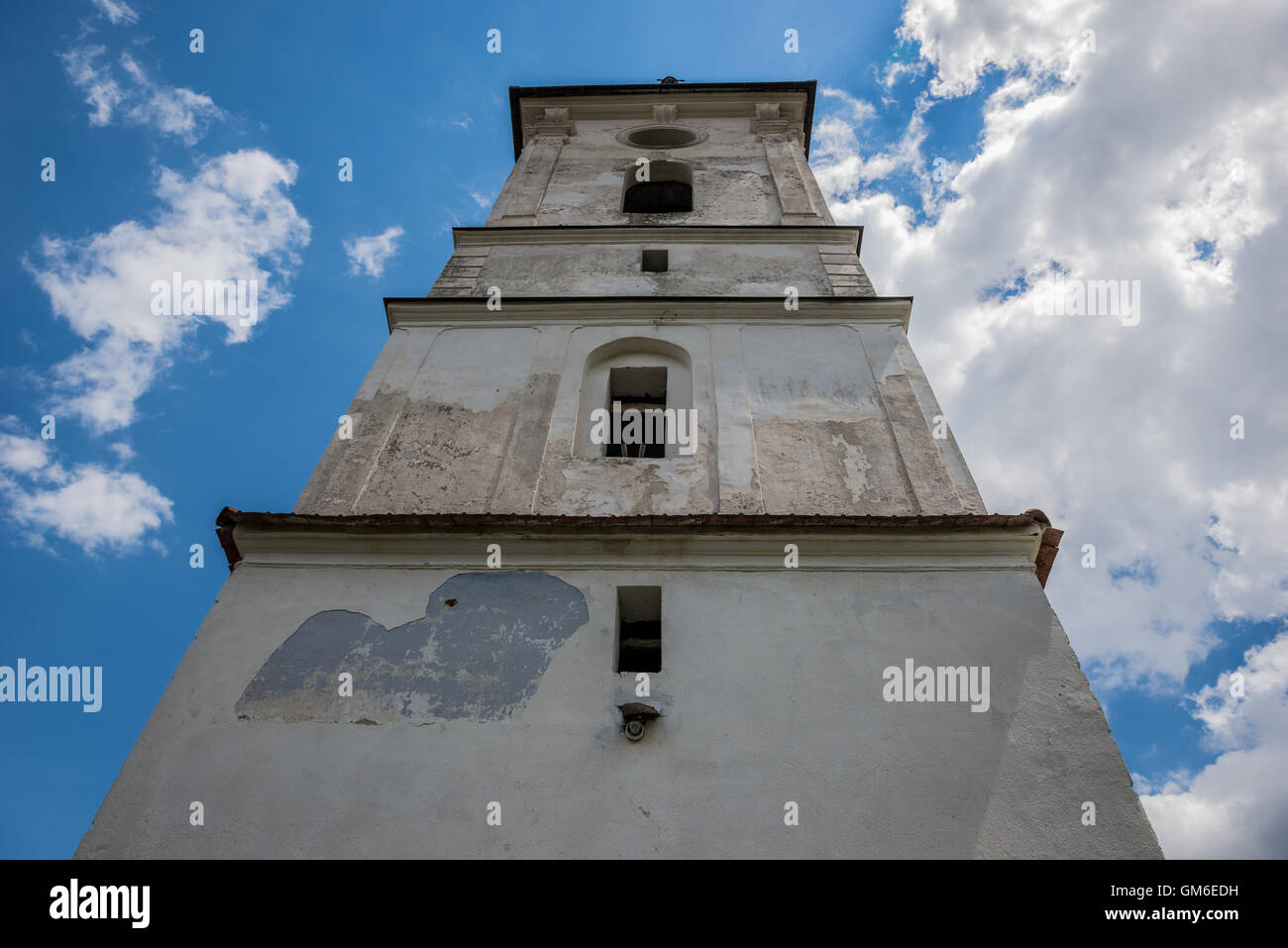 Holy Trinity church in Saxon village Sibiel in Romania Stock Photo - Alamy