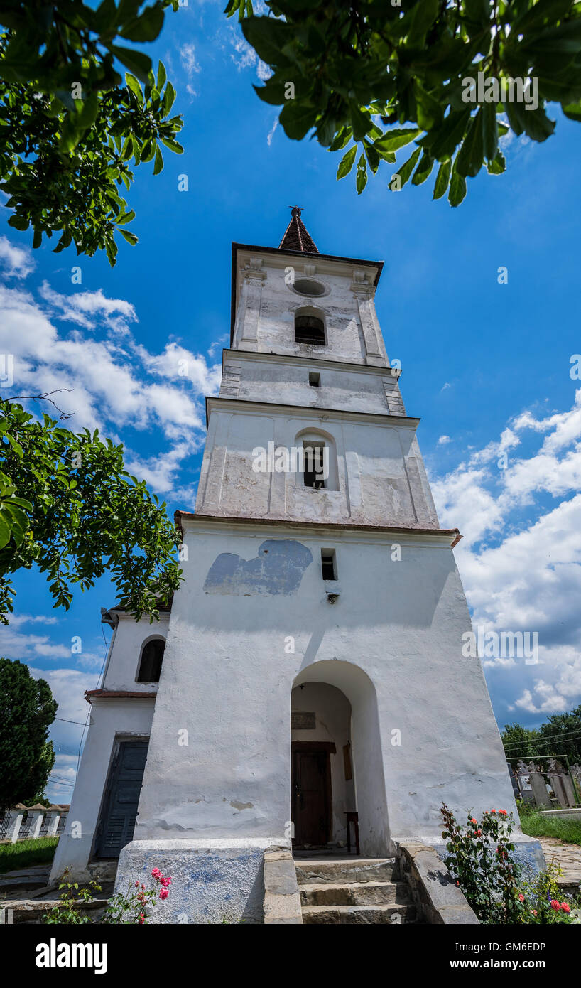 Holy Trinity church in Saxon village Sibiel in Romania Stock Photo - Alamy