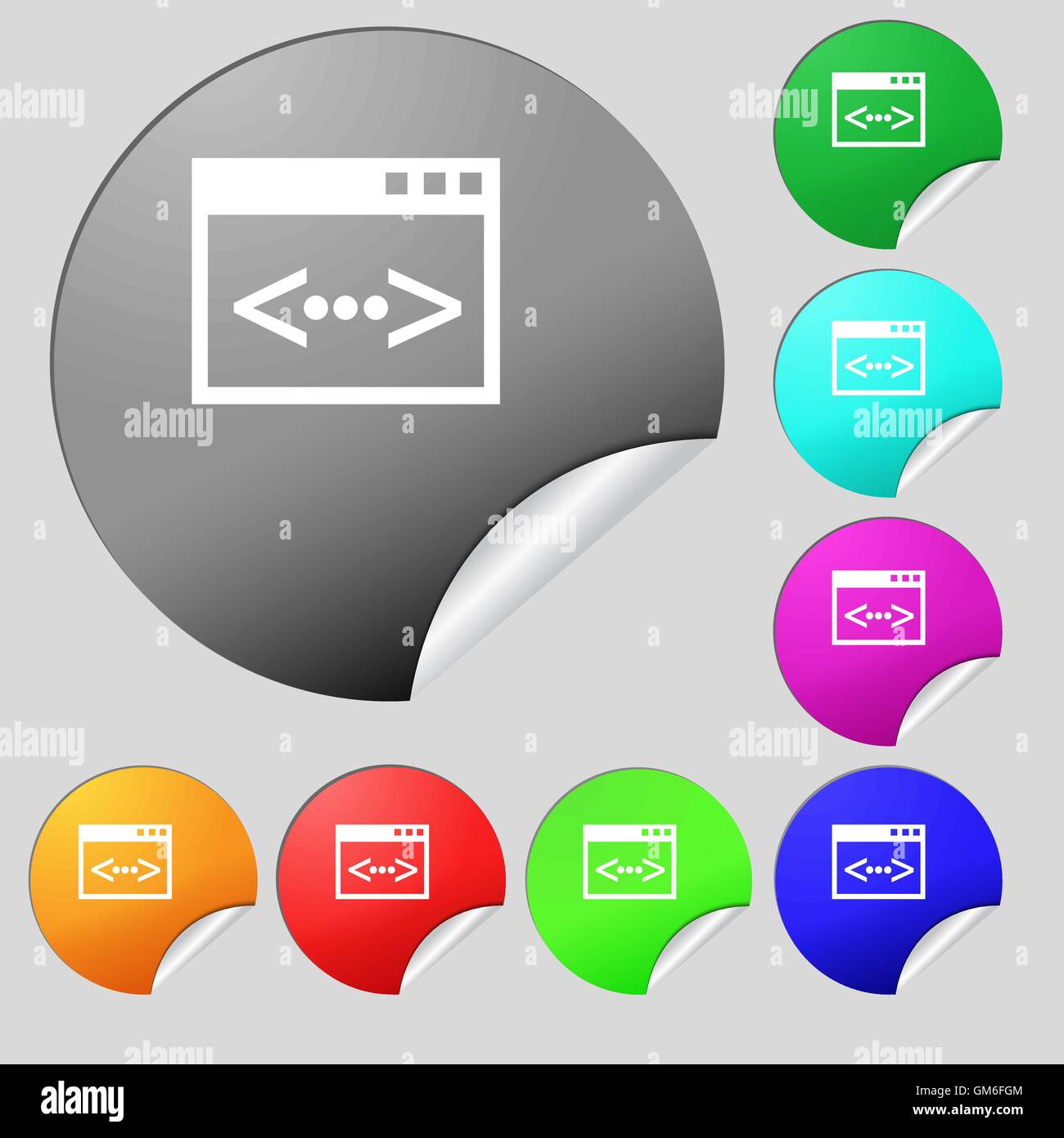 Multi programming Stock Vector Images - Alamy