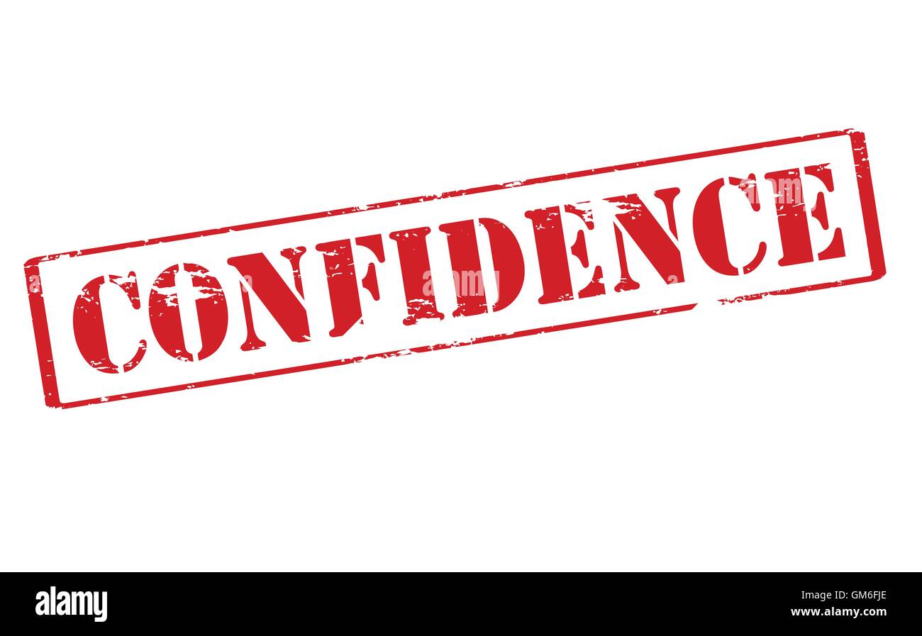 Confidence stamp Cut Out Stock Images & Pictures - Alamy